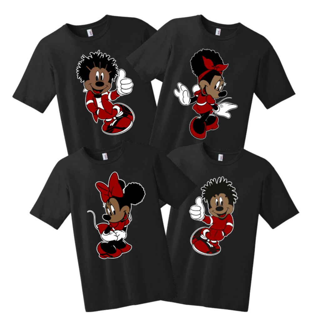 Afro Mickey and Minnie Family Disney Shirts | The Official Site of ...